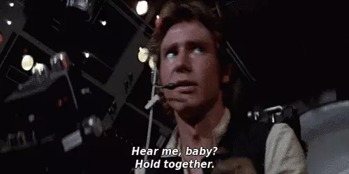 quel est le meilleur navire Han Solo OTP Han / Millennium Falcon tu m'entends bébé tiens-toi ensemble