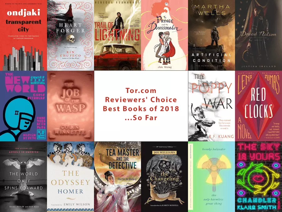 Choix des critiques de Tor.com : les meilleurs livres de 2018 à ce jour