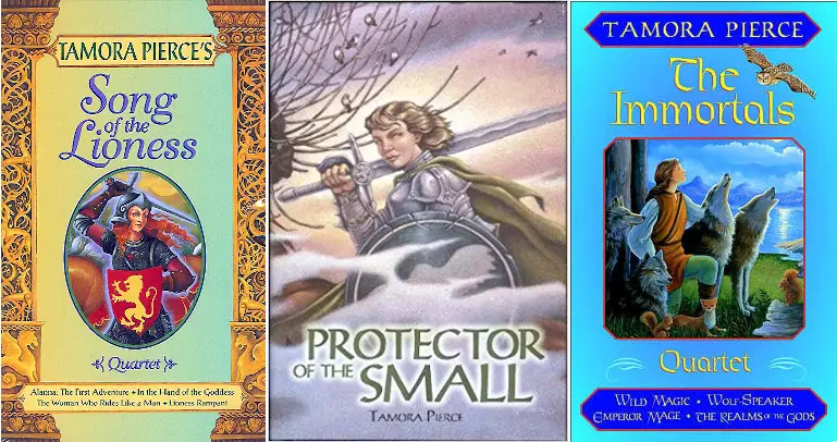 Buku Tortall Tamora Pierce Rawuh ing TV