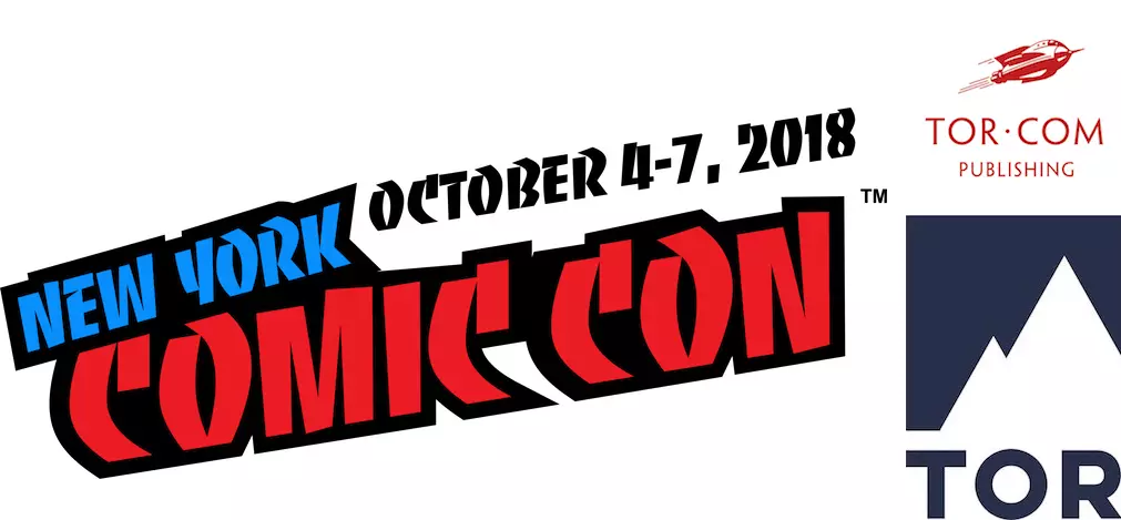 Ṣabẹwo si Awọn iwe Tor ati Titẹjade Tor.com ni New York Comic-Con 2018!