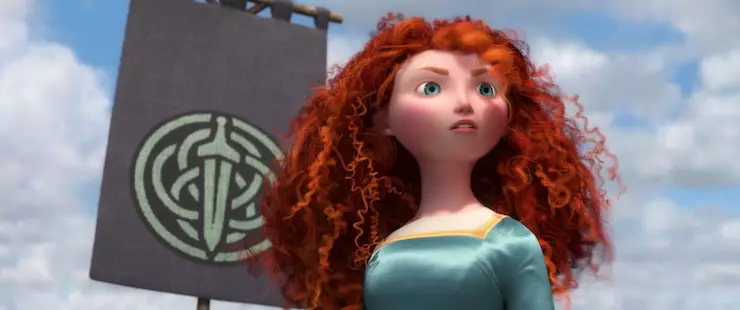 „Pixar“ ir „Disney“ princesė: drąsūs
