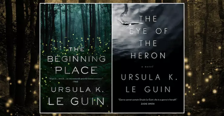 Recomeçar com The Beginning Place e The Eye of the Heron de Le Guin