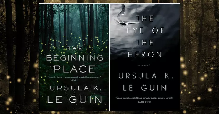 Duke filluar nga e para me Le Guin's The Beginning Place dhe The Eye of the Heron