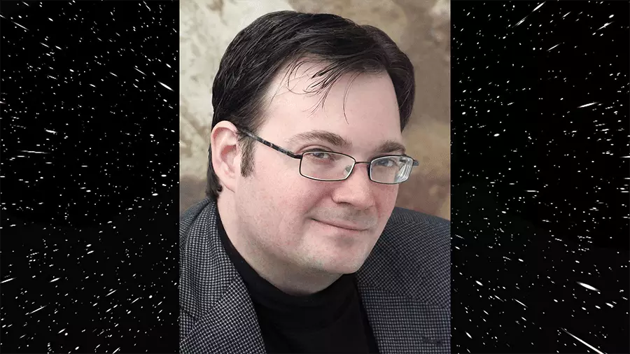 Brandon Sanderson desenvolvendo o proxecto de fantasía multimedia Dark One