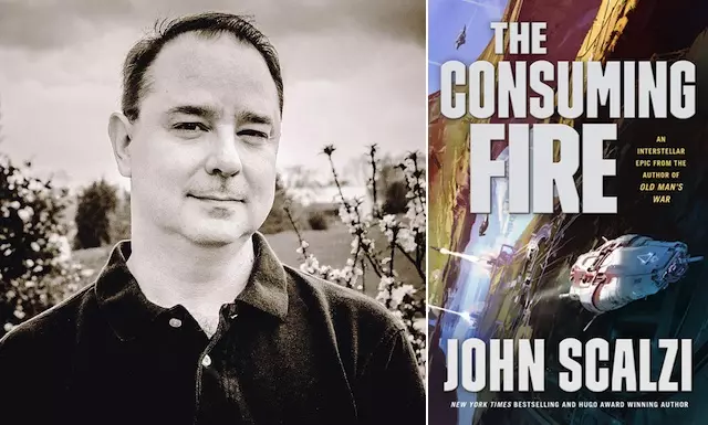 ראה את ג'ון סקאלזי בסיור עבור The Consuming Fire