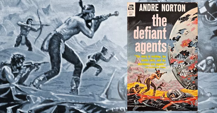 Pan fydd y cyfan yn mynd o chwith: The Defiant Agents gan Andre Norton