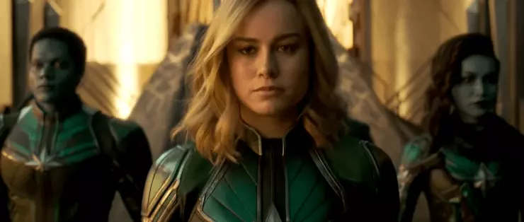 Captain Marvel trailer, Carol Danvers