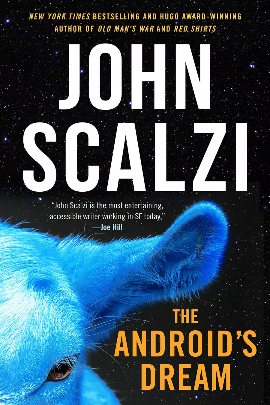 الإعلان عن الإصدارات الورقية الجديدة من John Scalzi's The Android’s Dream، Fuzzy Nation، and Agent to the Stars 16205_1