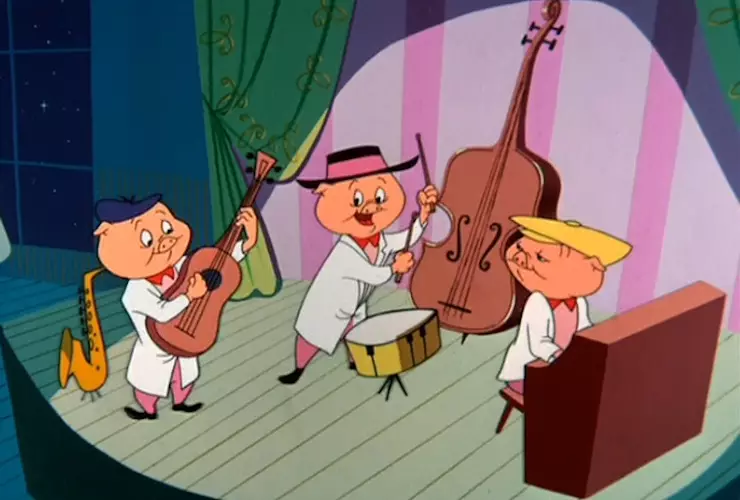 Warner Bros.' The Three Little Pigs'in Üç Merrie ve Looney Versiyonu 16333_7