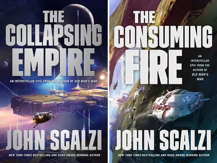 Kuwulula Chivundikiro cha UK cha John Scalzi's The Consuming Fire 16337_2