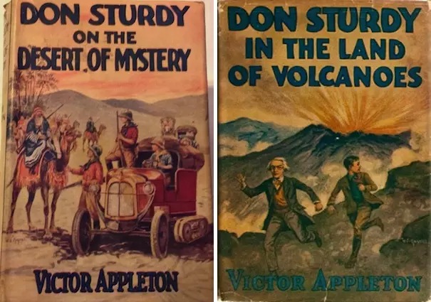 Crack Shots! Ciencia! Locales exóticos! - As aventuras de Don Sturdy de Victor Appleton