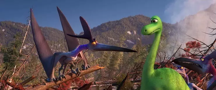 Dinosaurus, Kulon, sareng Mobil Henteu Campur: Pixar's The Good Dinosaur 16368_6