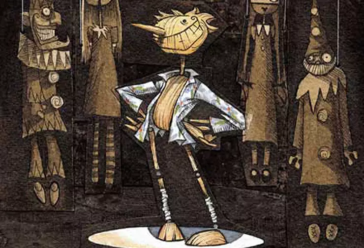 Voici l'art servant d'inspiration pour le Pinocchio de Guillermo del Toro !