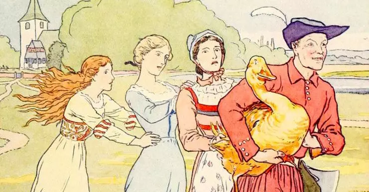 Els judicis de contes de fades dels fills menors: "The Golden Goose"