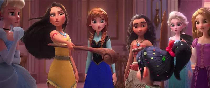 Princesses Disney waxay ku shiraan Trailer Koowaad ee Ralph Jabiya Internetka: Wreck-It Ralph 2!