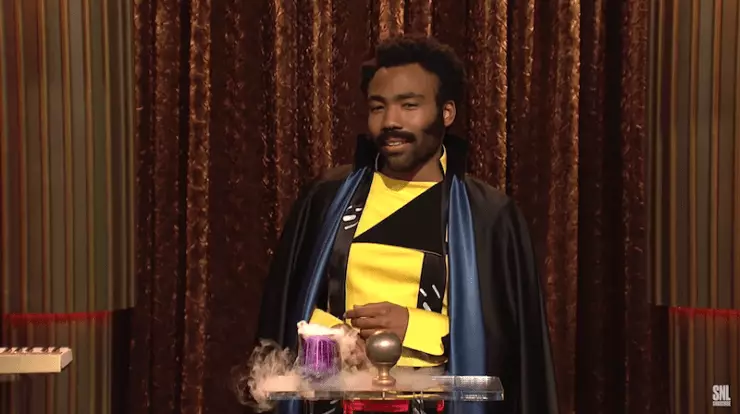 Lando Calrissian spinoff movie na Frasier sa Space Donald Glover SNL