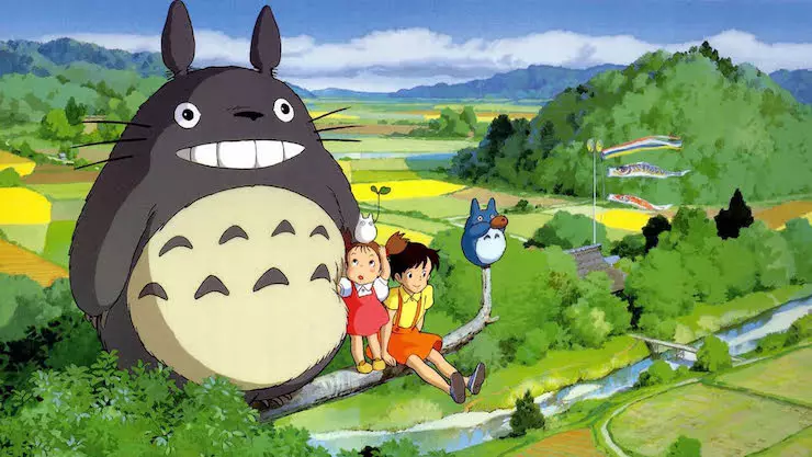 Allolin da ruhohi (da Totoros) na Miyazaki's Fantasy Worlds