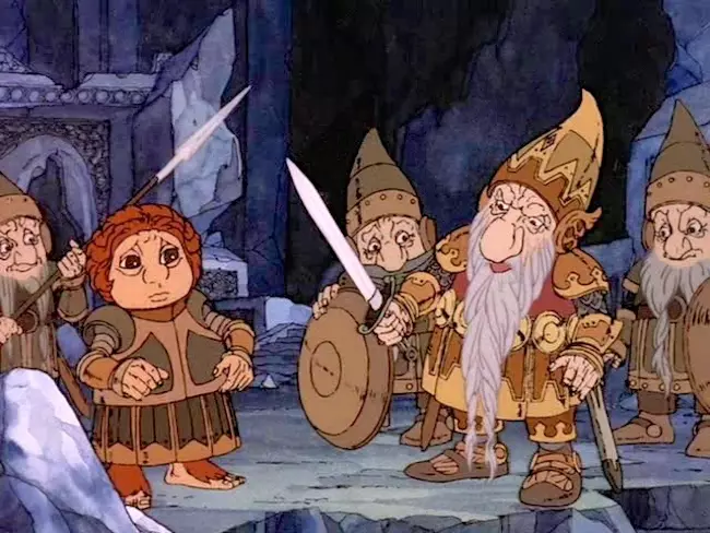 I-Rankin/Bass's IHobbit Isibonise ikamva leNkcubeko yePop 16526_8