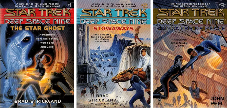 Llegint The Star Trek: Deep Space Nine novel·les per a joves