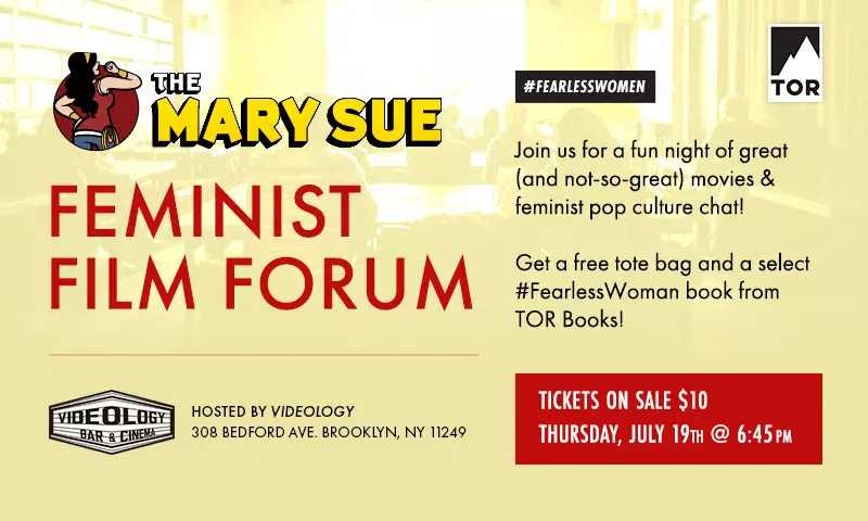 Присъединете се към Tor Books и The Mary Sue за нощ на филми и безстрашни жени! 16586_1