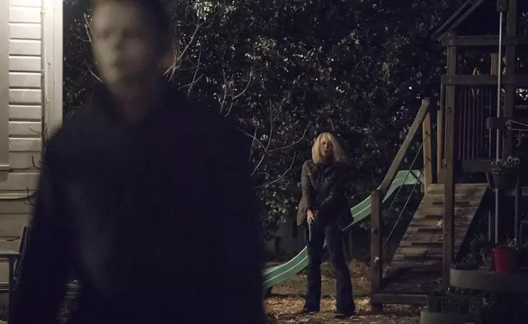 Halloween cảm thấy hay phim gia đình chấn thương giữa các thế hệ Laurie Strode Michael Myers