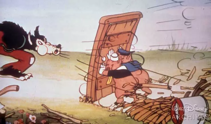 O poveste populară salvează Technicolor: interpretarea Disney despre „The Three Little Pigs” 16597_5
