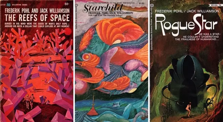 A Hit and Two Misses: The Starchild Trilogy minn Frederik Pohl u Jack Williamson