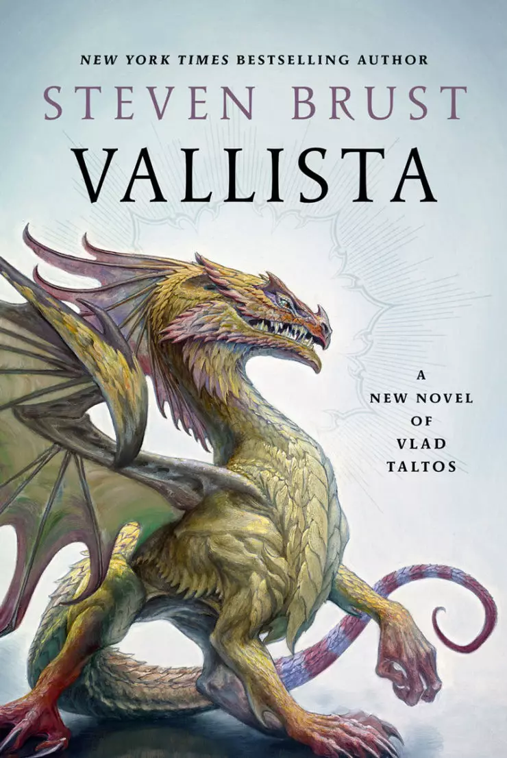 Here There Be Dragons: Revealing the Cover for Steven Brust's Vallista 16624_1