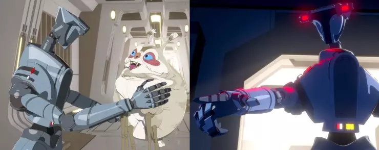 Star Wars Resistance, 4D-M1N