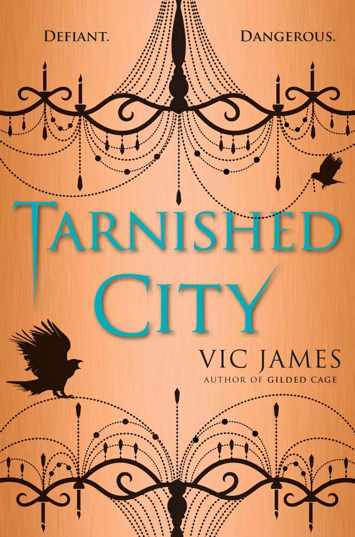 Faʻaalia le US ma UK Editions o Vic James 'Tarnished City 16844_2