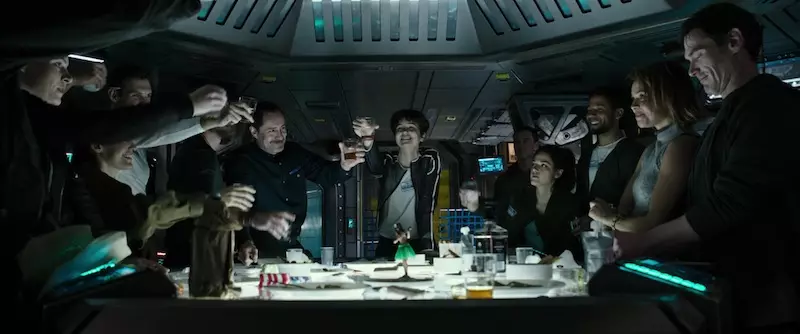 Alien: Covenant Prologue'da Son Akşam Yemeği için Mürettebata Katılın