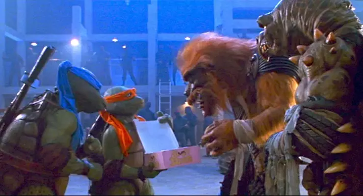 “考瓦本加！” — 忍者神龟 (1990)、忍者神龟 II：软泥的秘密和忍者神龟 III 1695_2