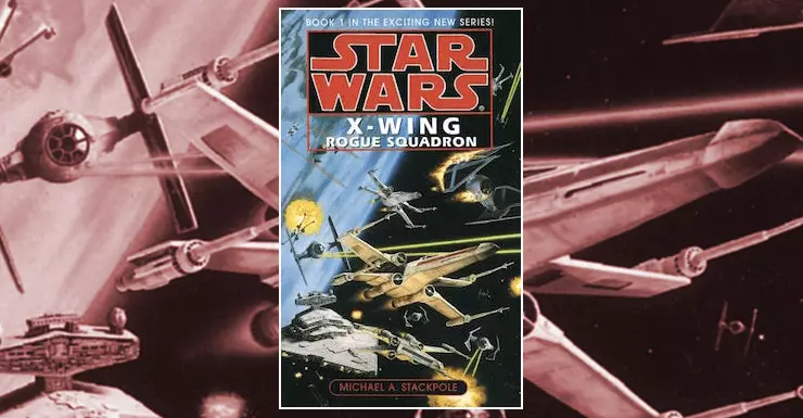 Hävitajate piloodid kosmoses: Tähesõjad: X-Wing: Rogue Squadron autor Michael A. Stackpole