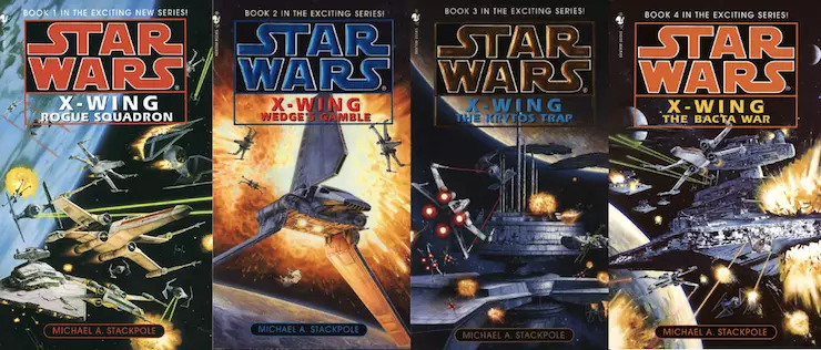 Hävitajate piloodid kosmoses: Tähesõjad: X-Wing: Rogue Squadron autor Michael A. Stackpole 16974_3