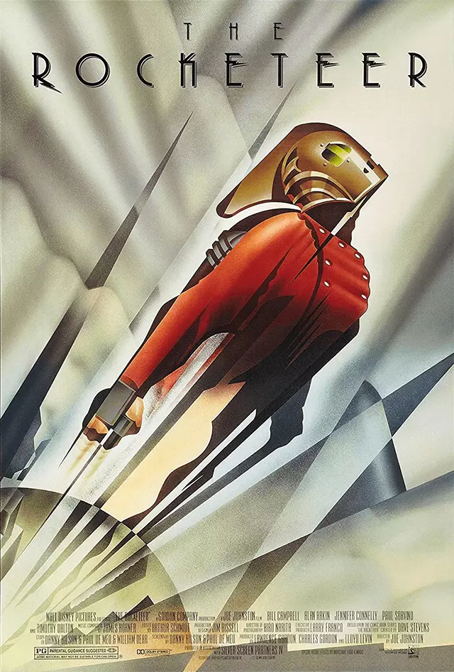 Poster ffilm The Rocketeer
