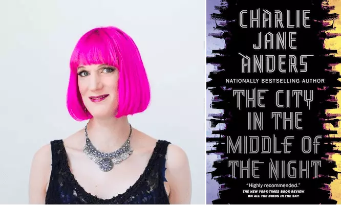 Veure Charlie Jane Anders de gira per The City in the Middle of the Night!