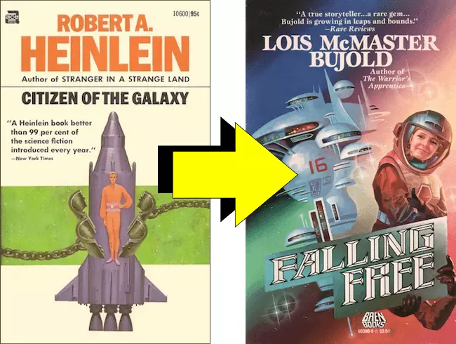 Piecas grāmatas, kas uzlabo Heinleina nepilngadīgos 17199_1