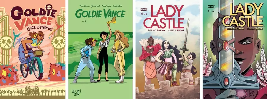 Toso Lisi: Goldie Vance ma Ladycastle Su'e Ipu i Togafiti