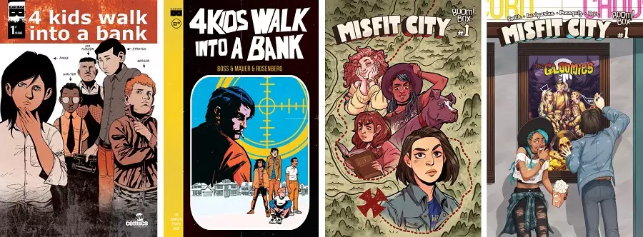 Izvlečni seznam: Adventure Time with 4 Kids Walk Into a Bank and Misfit City