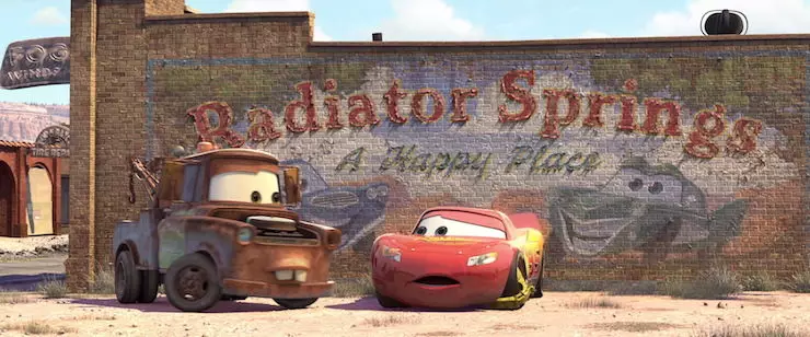 การขับขี่อย่างไร้ความสงสัย: Pixar's Cars 17644_1