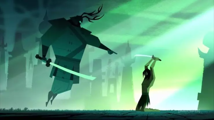 Samurai Jack o loana le khatello ea maikutlo, ho ipolaea le PTSD nakong ea ho qetela e sa tloaelehang. 17650_2