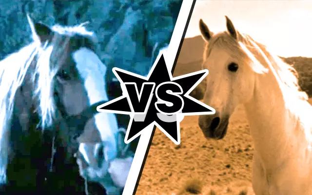 Match Cawell y Ddaear Ganol: Shadowfax vs Bill the Pony