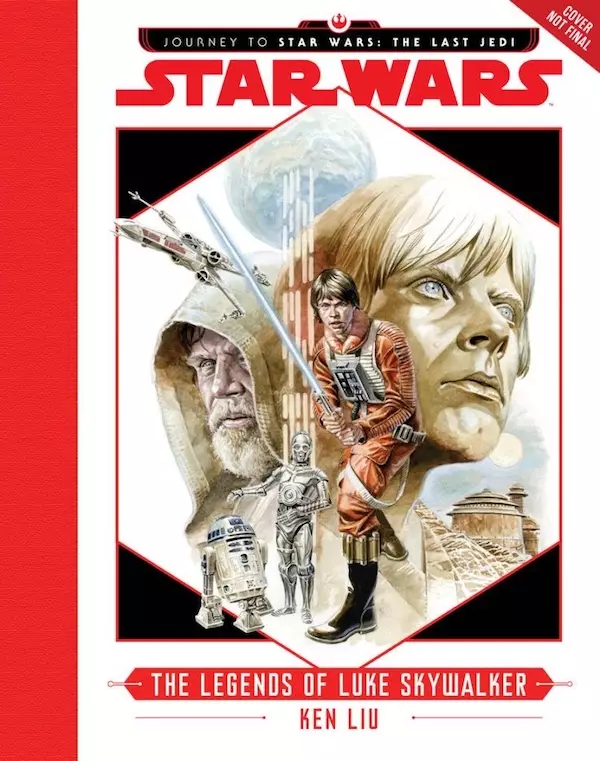 Libuka tse Hlollang tsa New Star Wars li kenyelletsa Ken Liu's Take on Luke Skywalker 17721_1