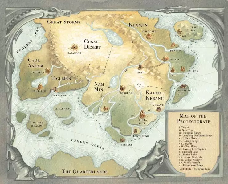 Presentamos el mapa mundial de la serie Fantastical Tensorate de JY Yang 17728_4