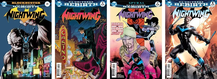 Lista e tërheqjes: Rilindja e Nightwing