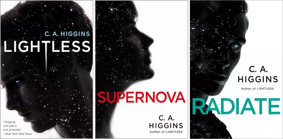 Tantara Mamirapiratra manerana ny kintana: C.A. Higgins' Lightless Series