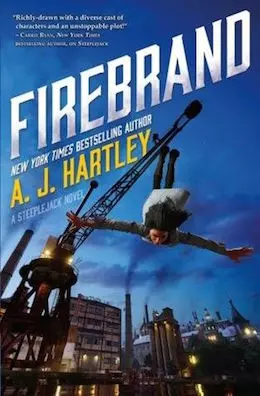 ການຕໍ່ສູ້ກັບໄຟກັບ Espionage: Firebrand ໂດຍ A.J. Hartley