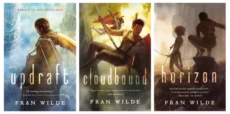 Grounded: Odhalení obalu pro horizont Fran Wilde 17994_2