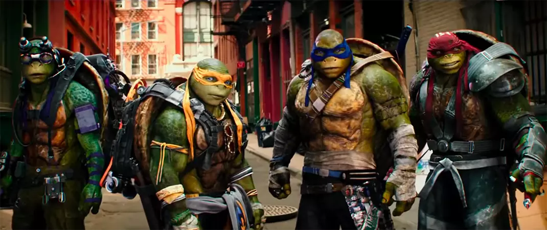"Dumme krybdyr!" — Teenage Mutant Ninja Turtles: Out of the Shadows