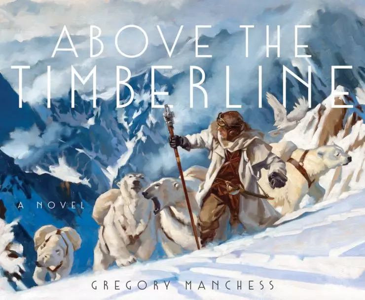 Avslører omslaget til Greg Manchess’ fullt illustrerte roman Above the Timberline 18234_1